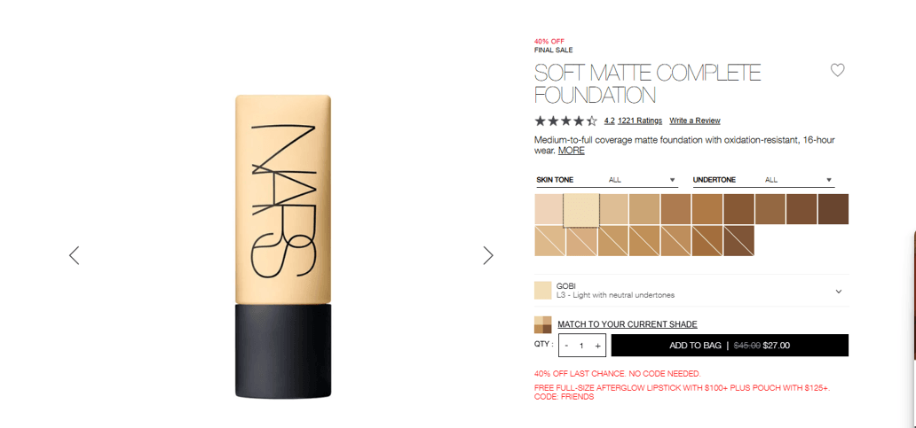 NARS’ Friends & Family Sale, Up to 40% Off Makeup Favorites Through May ...