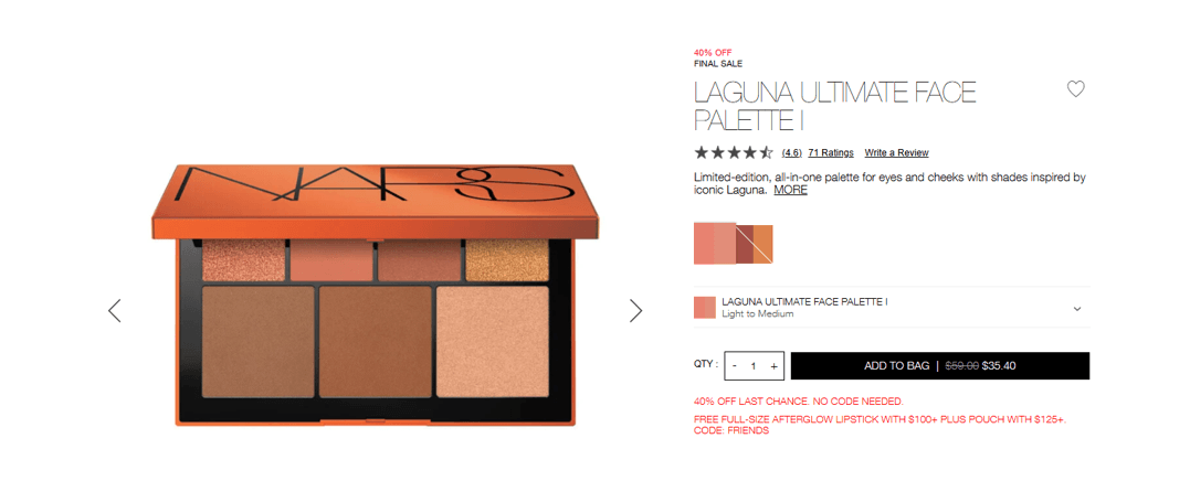 NARS’ Friends & Family Sale, Up to 40% Off Makeup Favorites Through May ...